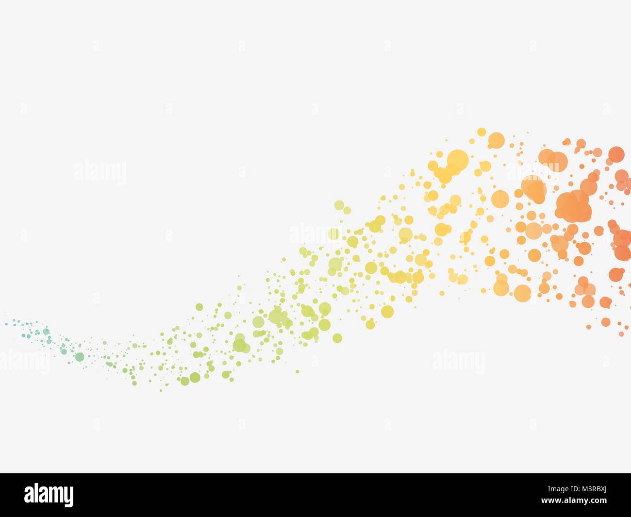 abstract color dots wave background Stock Vector Image & Art - Alamy