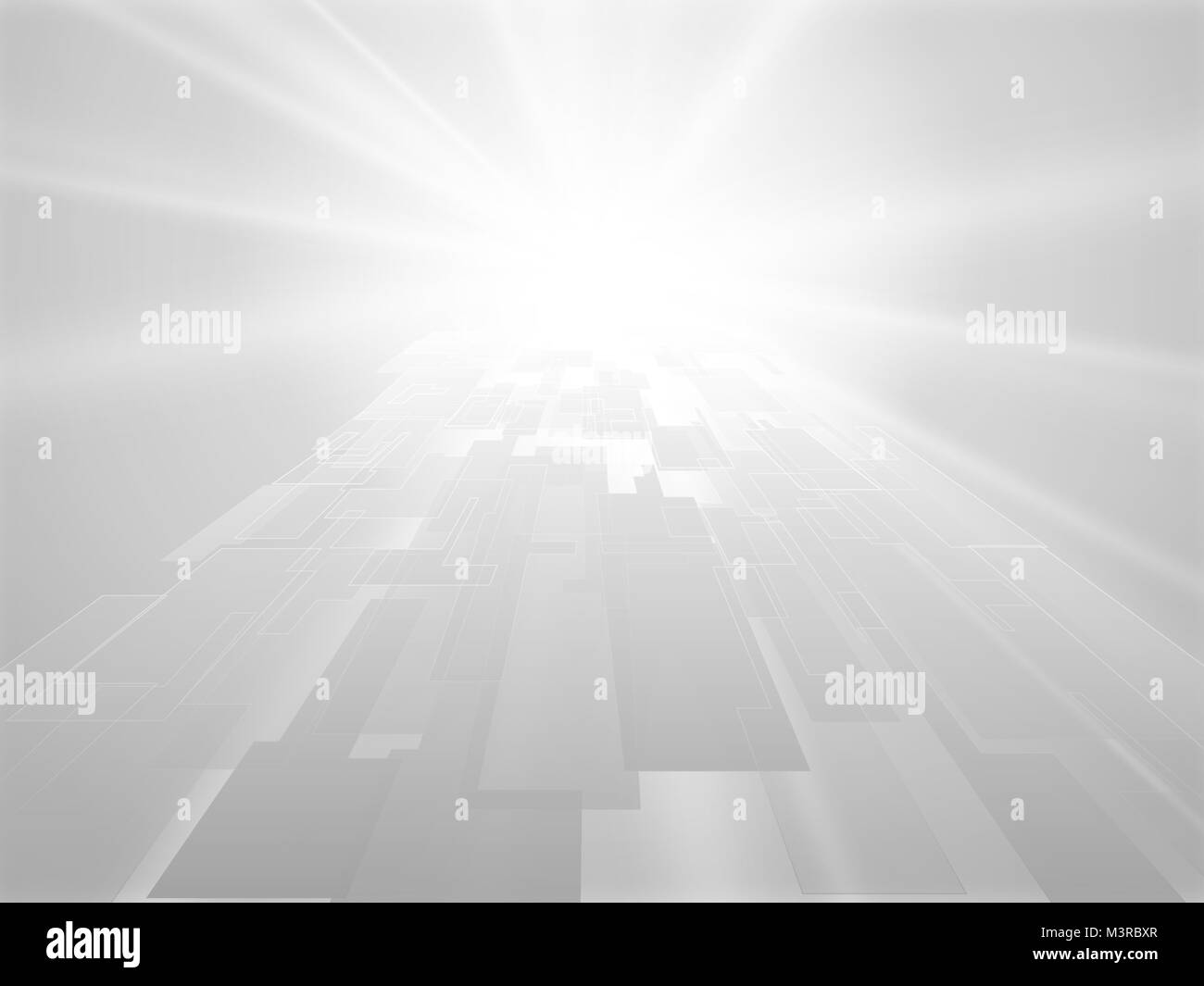abstract gray geometric perspective background Stock Vector Image & Art ...