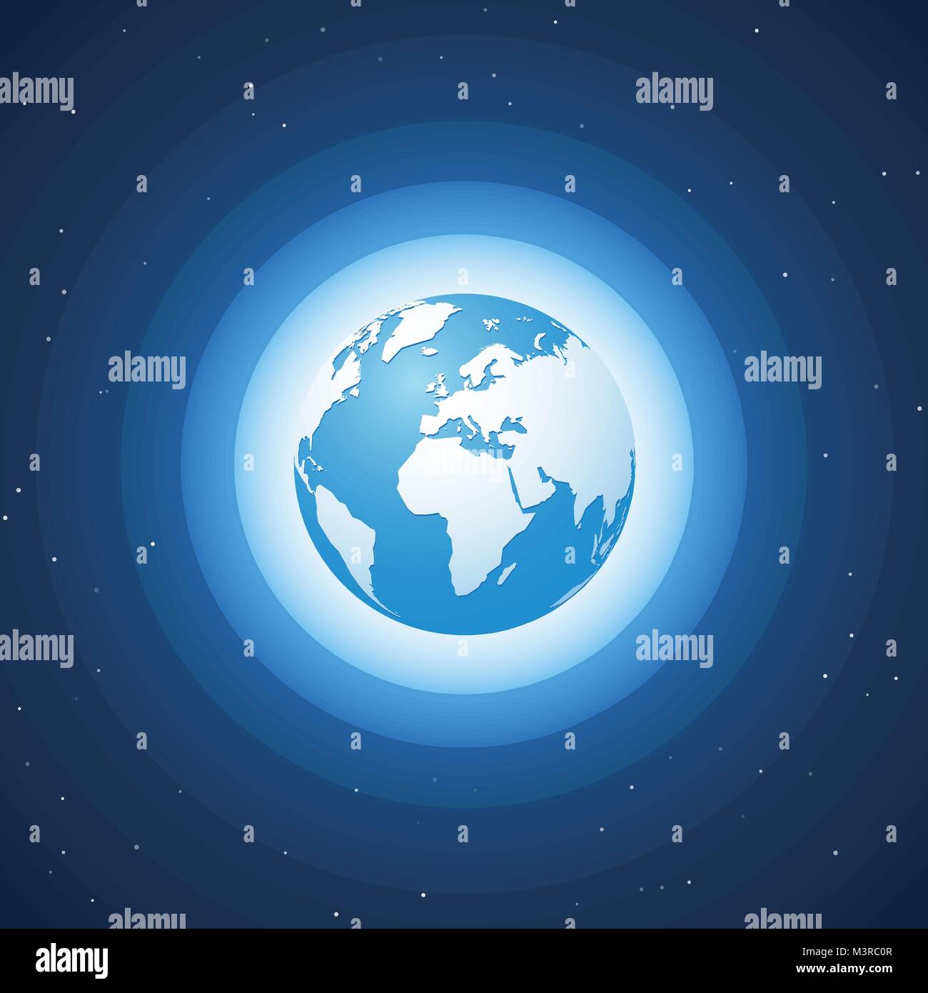 Earth globe brochure flyer Stock Vector Images - Alamy