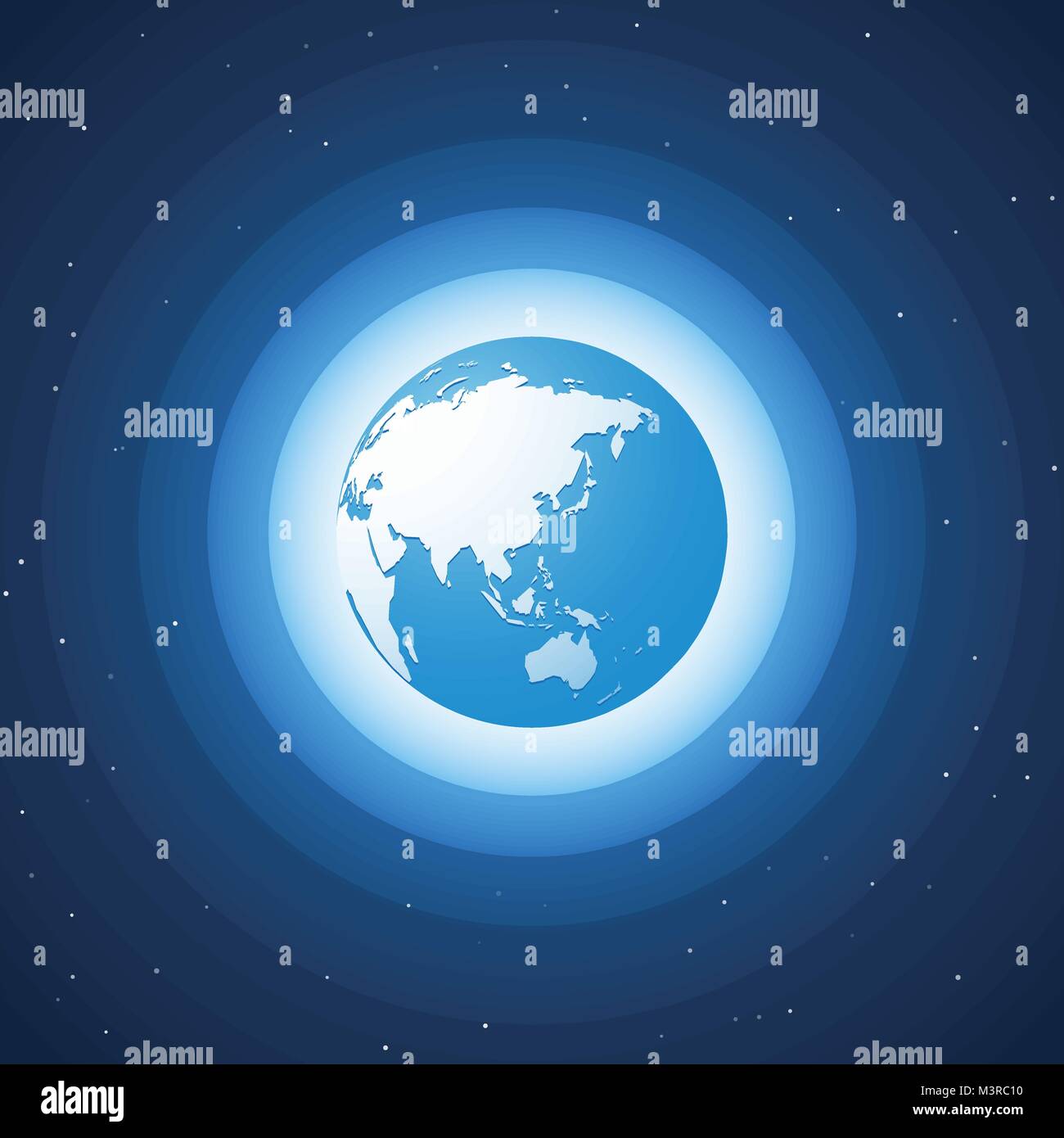 Sea wave on dark Stock Vector Images - Alamy