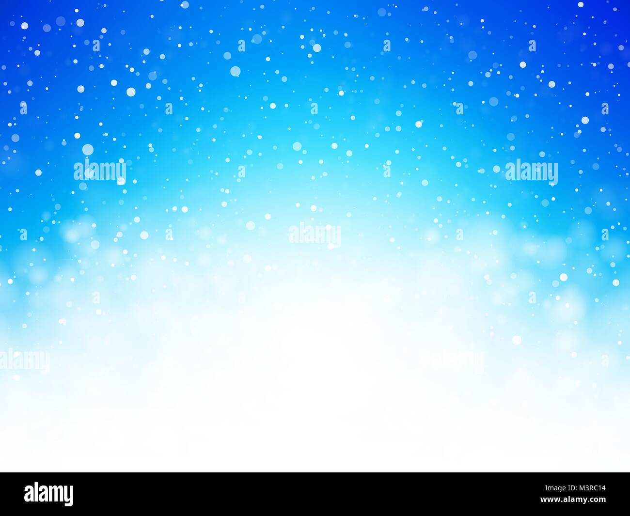 Blue blurry bokeh lights Stock Vector Images - Alamy
