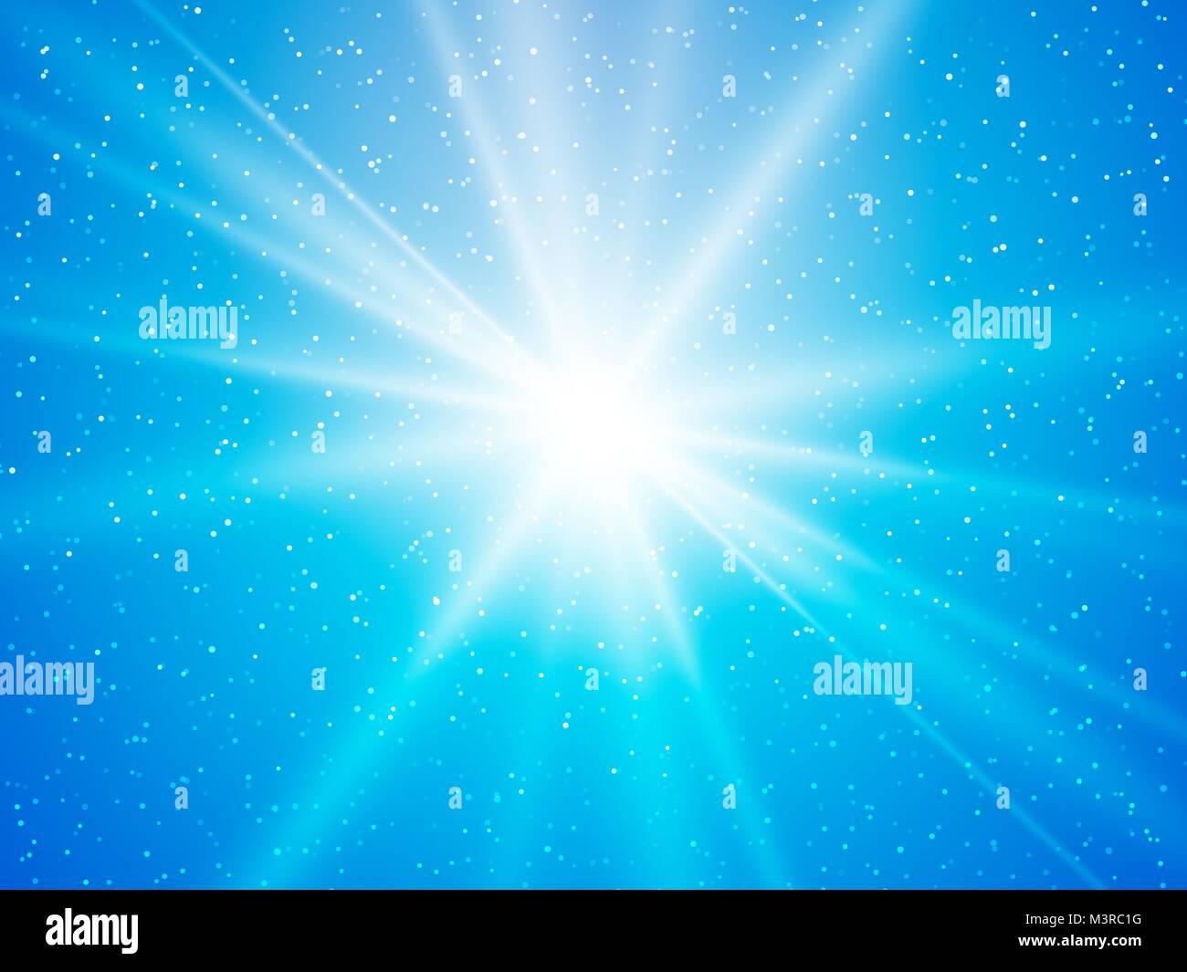Blue black gradient white dots Stock Vector Images - Alamy