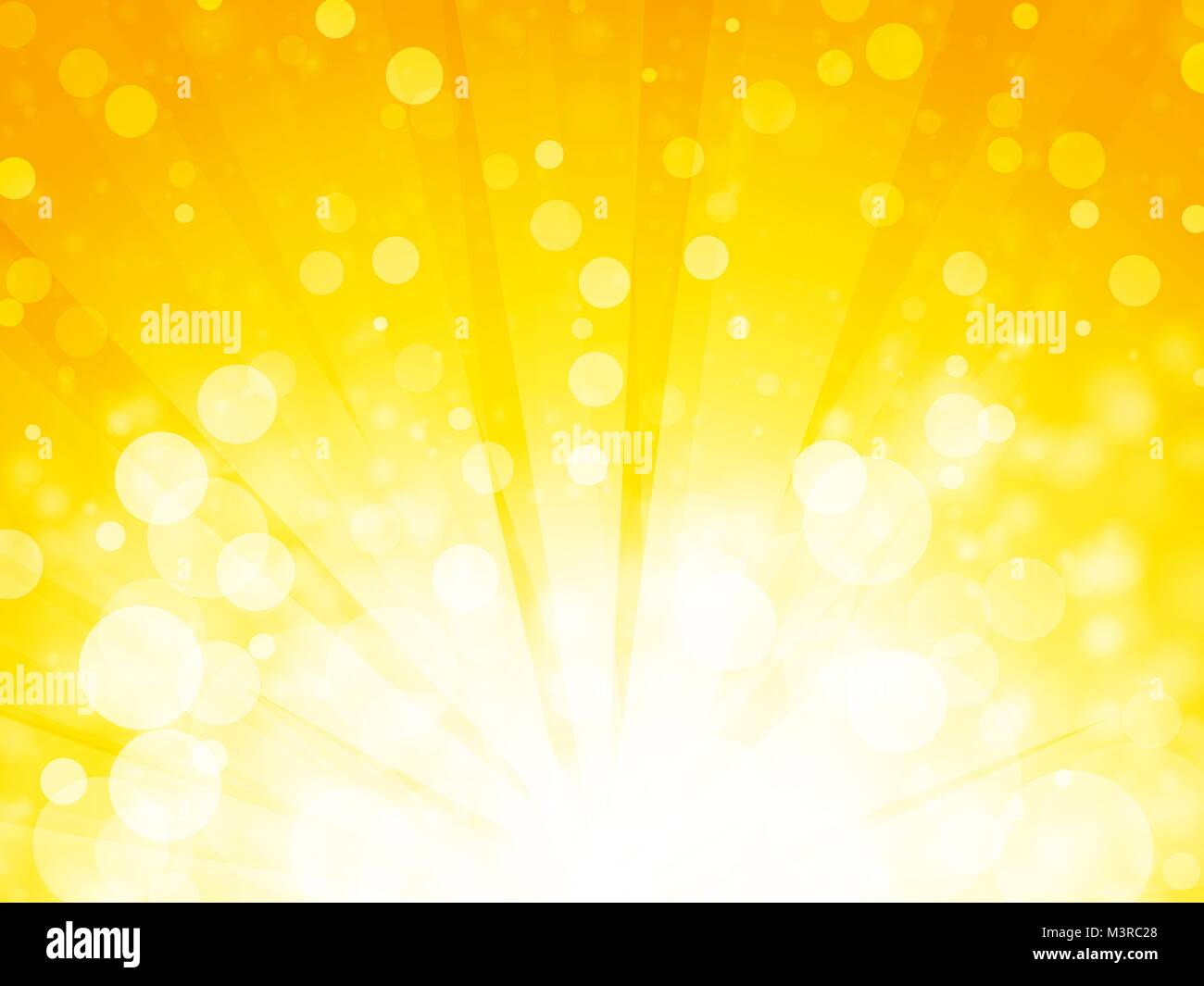 shiny sun, abstract vector sunset background Stock Vector Image & Art ...