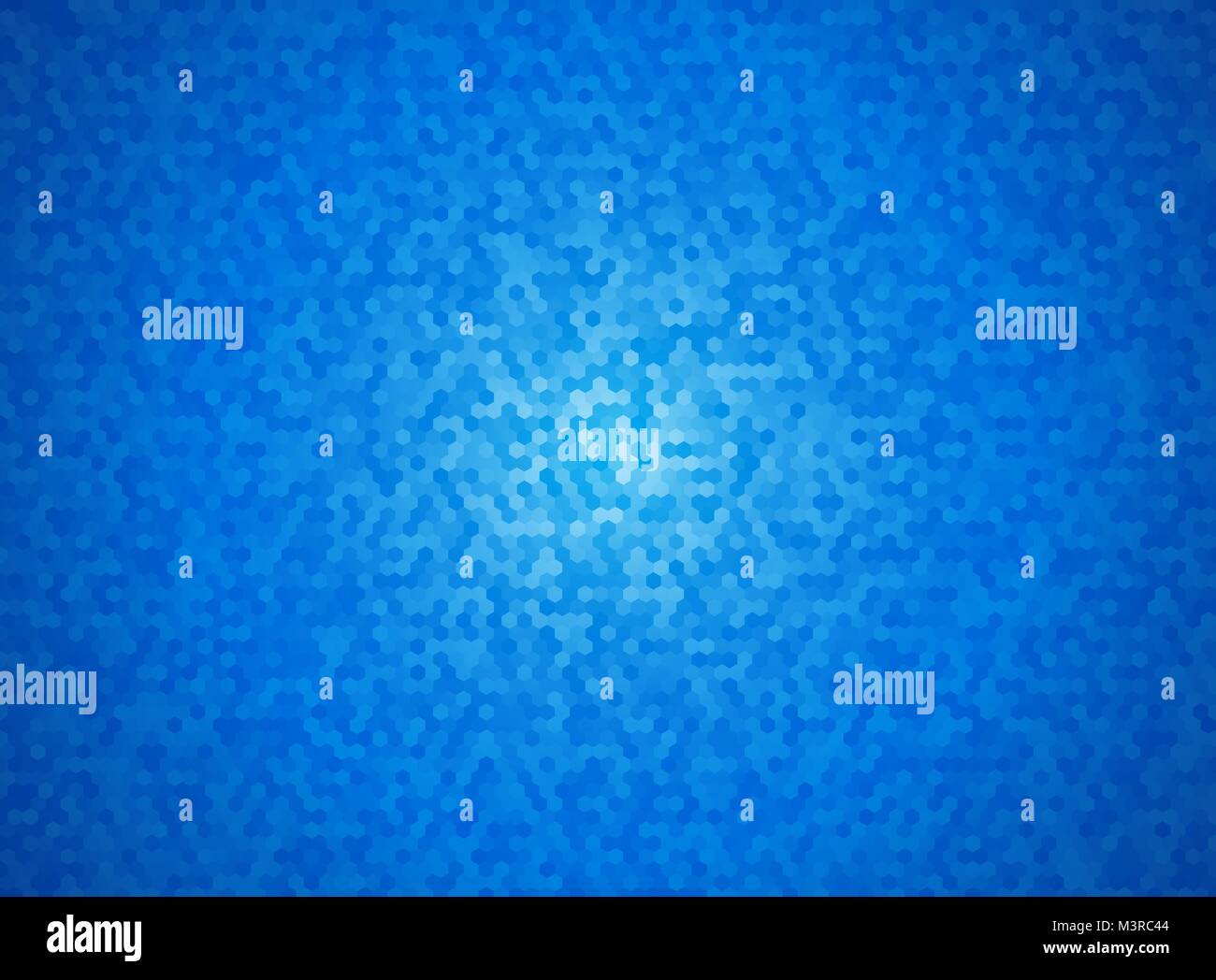 cool ice blue hexagon background Stock Vector Image & Art - Alamy