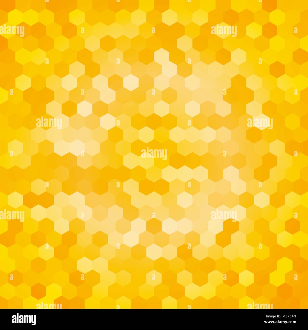Yellow hexagons Stock Vector Images - Alamy