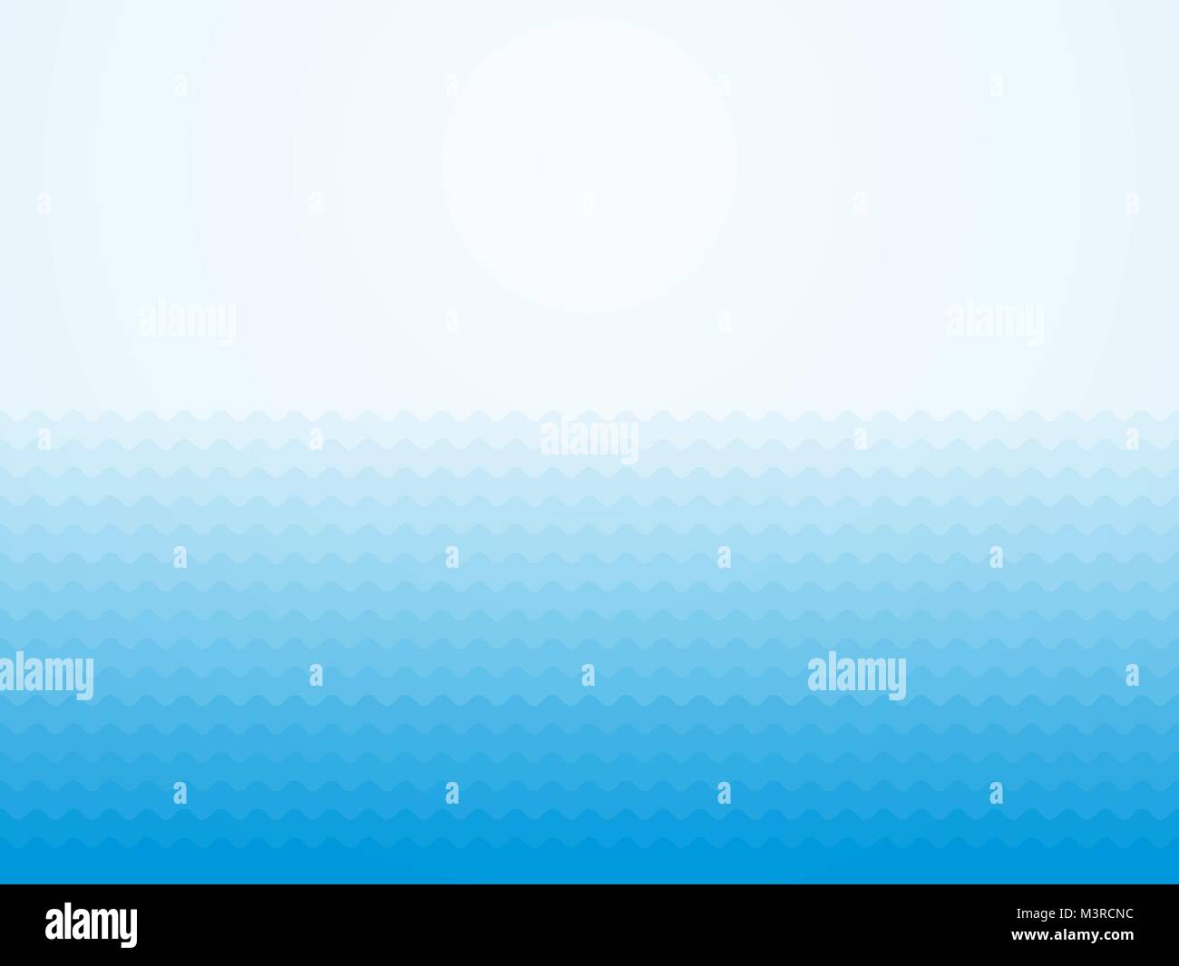 ocean waves abstract blue background Stock Vector Image & Art - Alamy