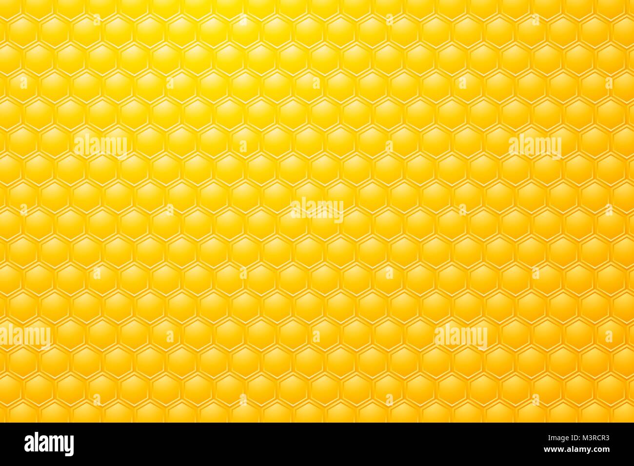Yellow background motive bee honeycombs Stock Vector Image & Art - Alamy