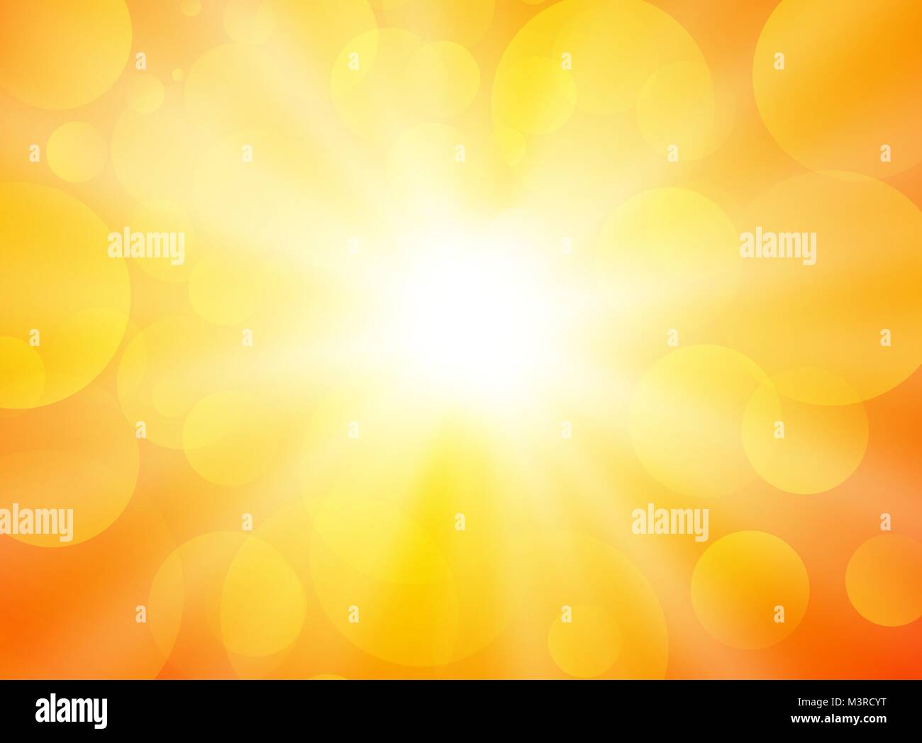 Hot sunny sunset radiance sky glow ray hi-res stock photography and ...