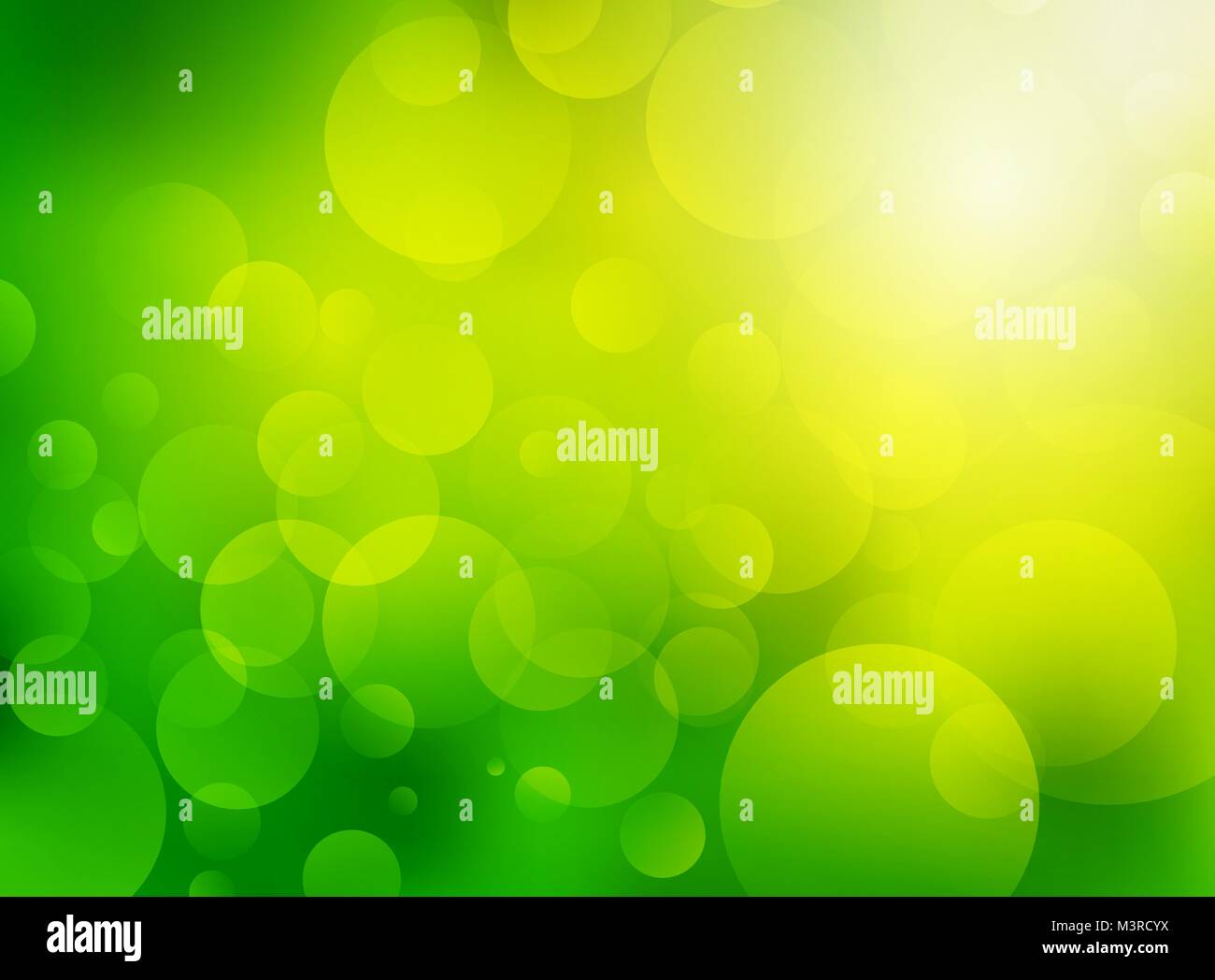 green blurred circle bio background Stock Vector Image & Art - Alamy