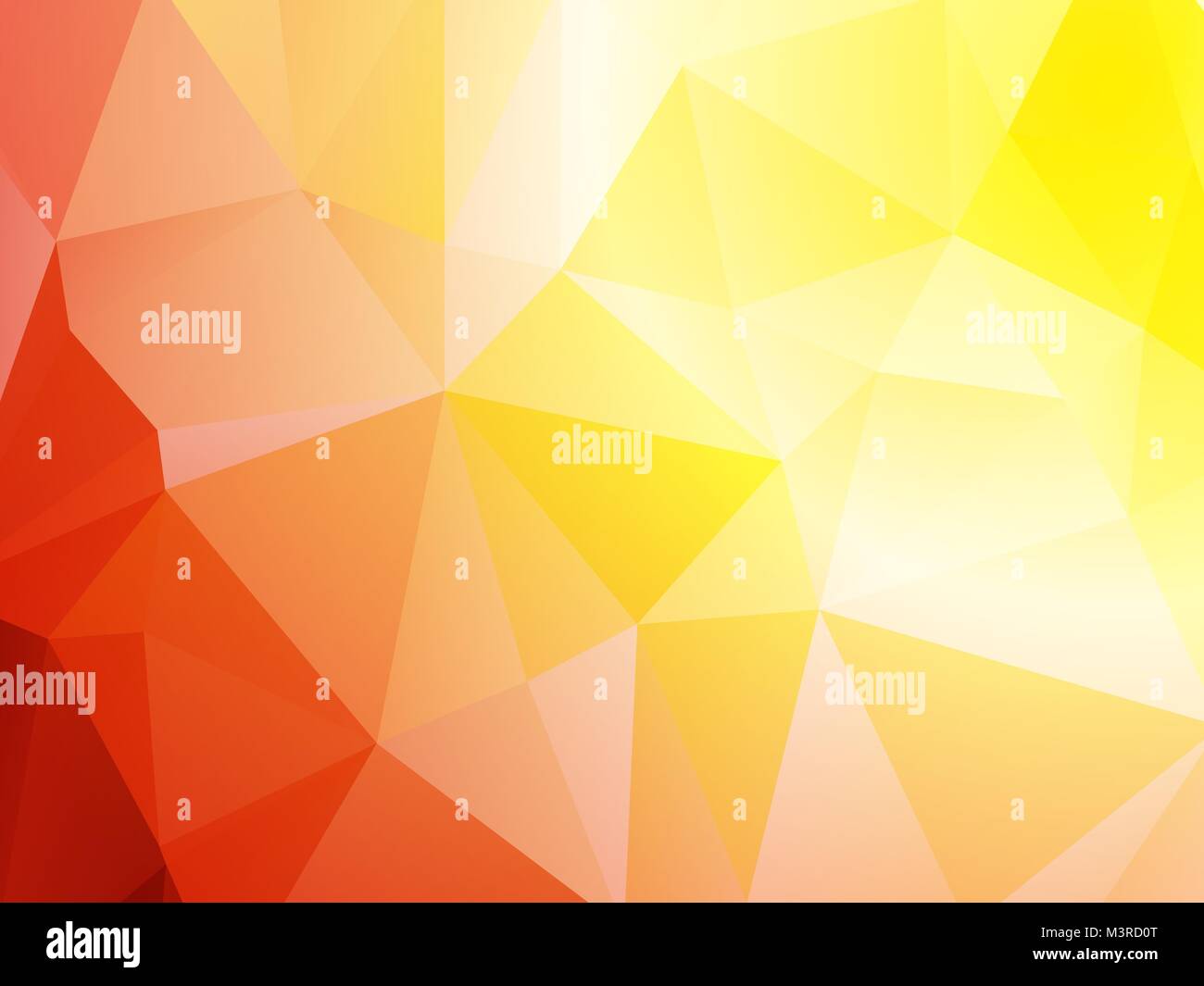 Bright red yellow triangular background Stock Vector Image & Art - Alamy