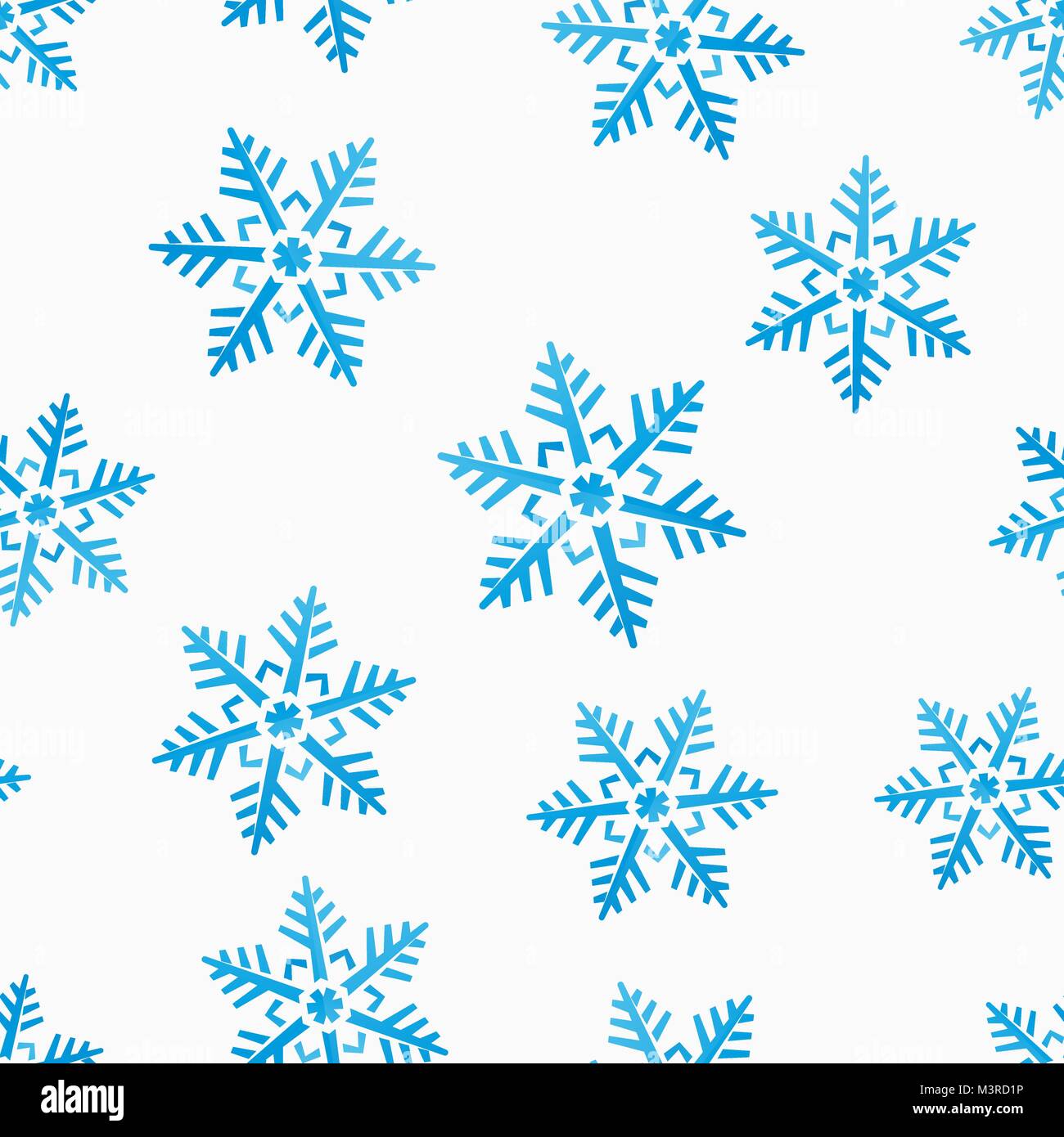 abstract winter seamless background with snowflakes motive Stock Vector ...