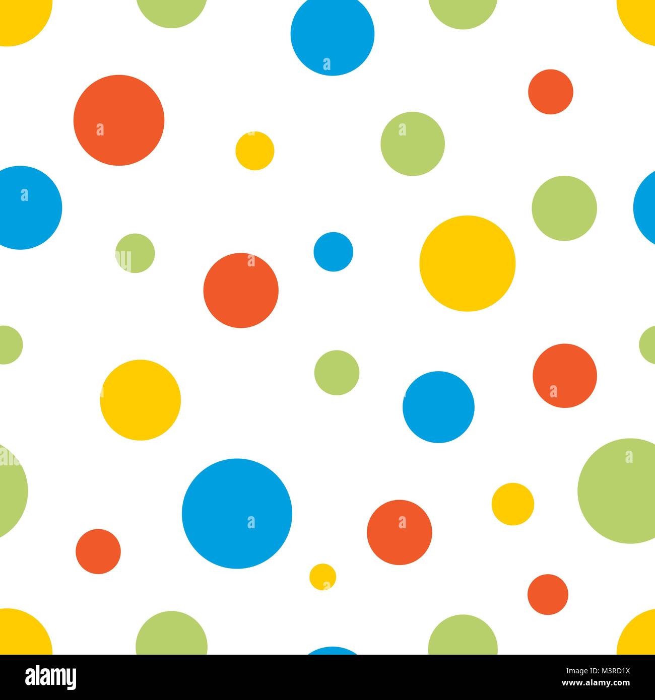 colorful circles seamless background Stock Vector Image & Art - Alamy