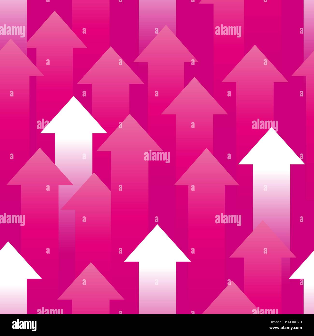 Seamless background consisting of pink and white arrows Stock Vector ...