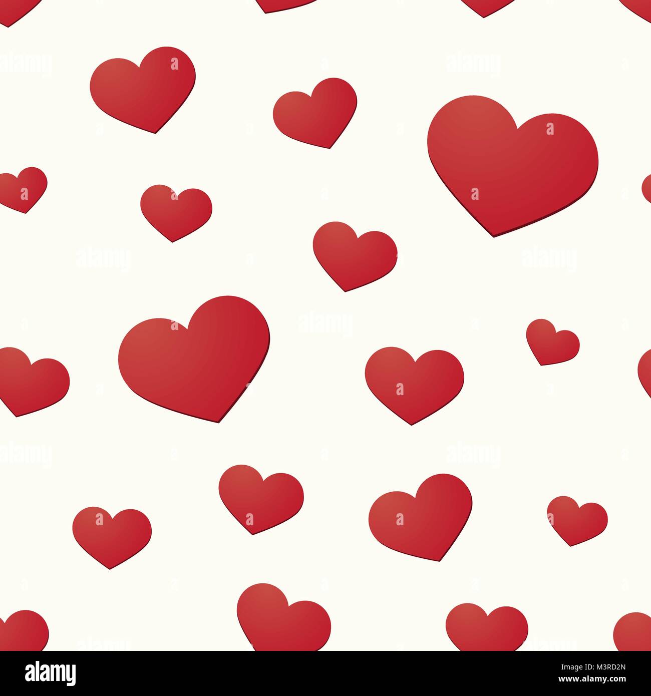 Seamless background with hearts motif Stock Vector Image & Art - Alamy