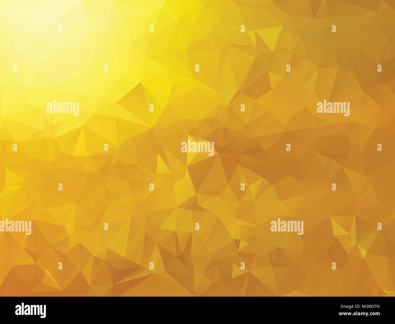 yellow abstract background composition of triangles Stock Vector Image ...