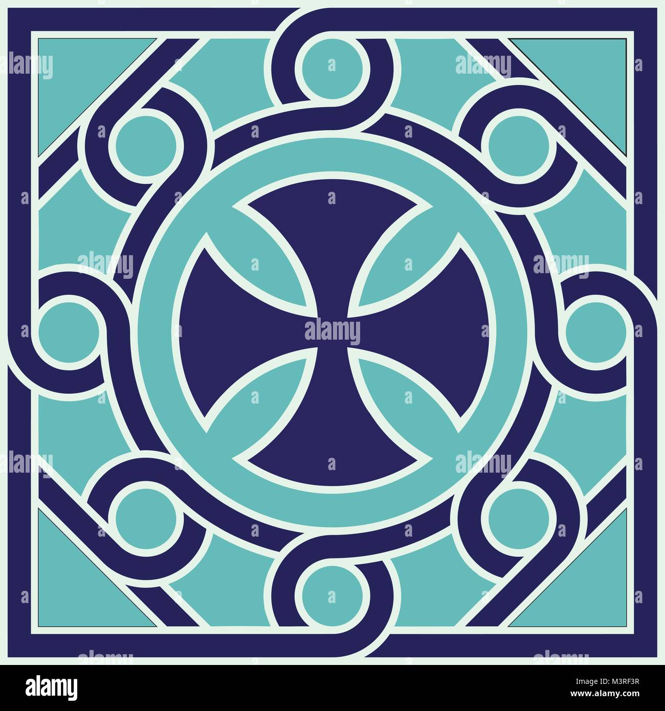 Coptic pattern Stock Vector Images - Alamy