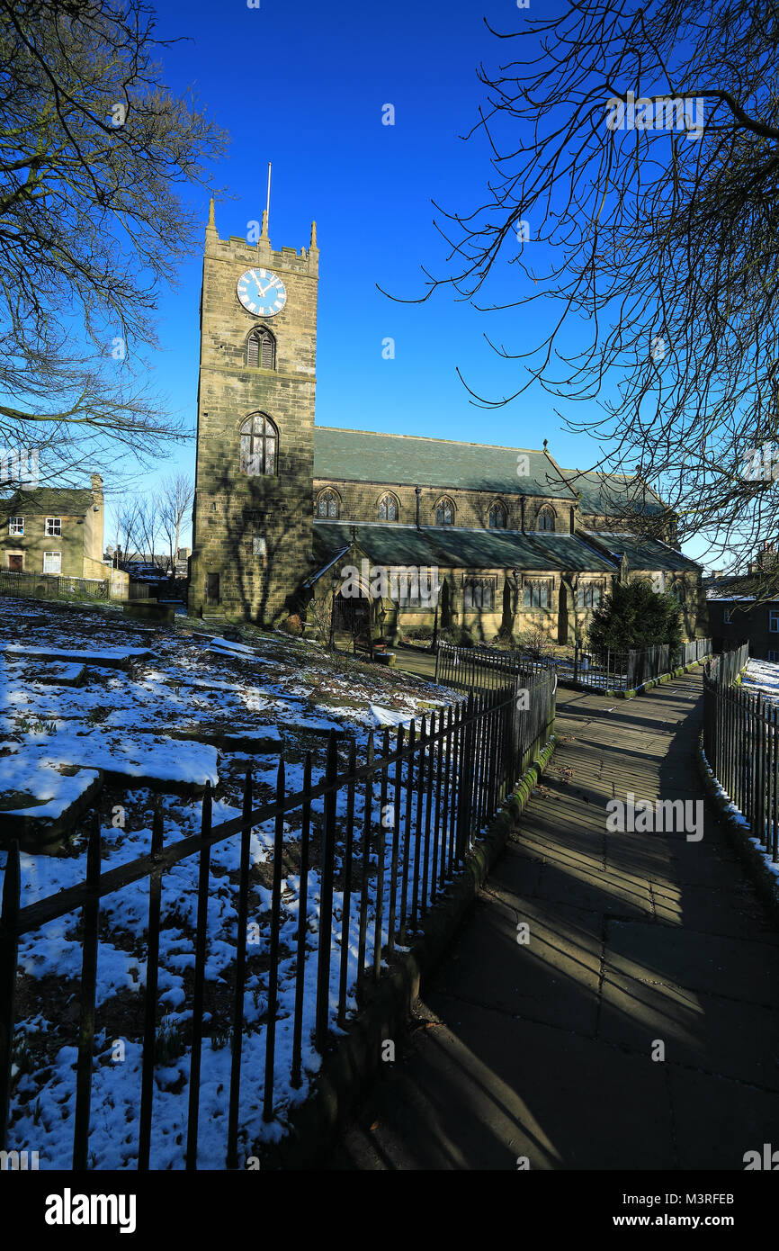 Bronte parsonage church hi-res stock photography and images - Alamy
