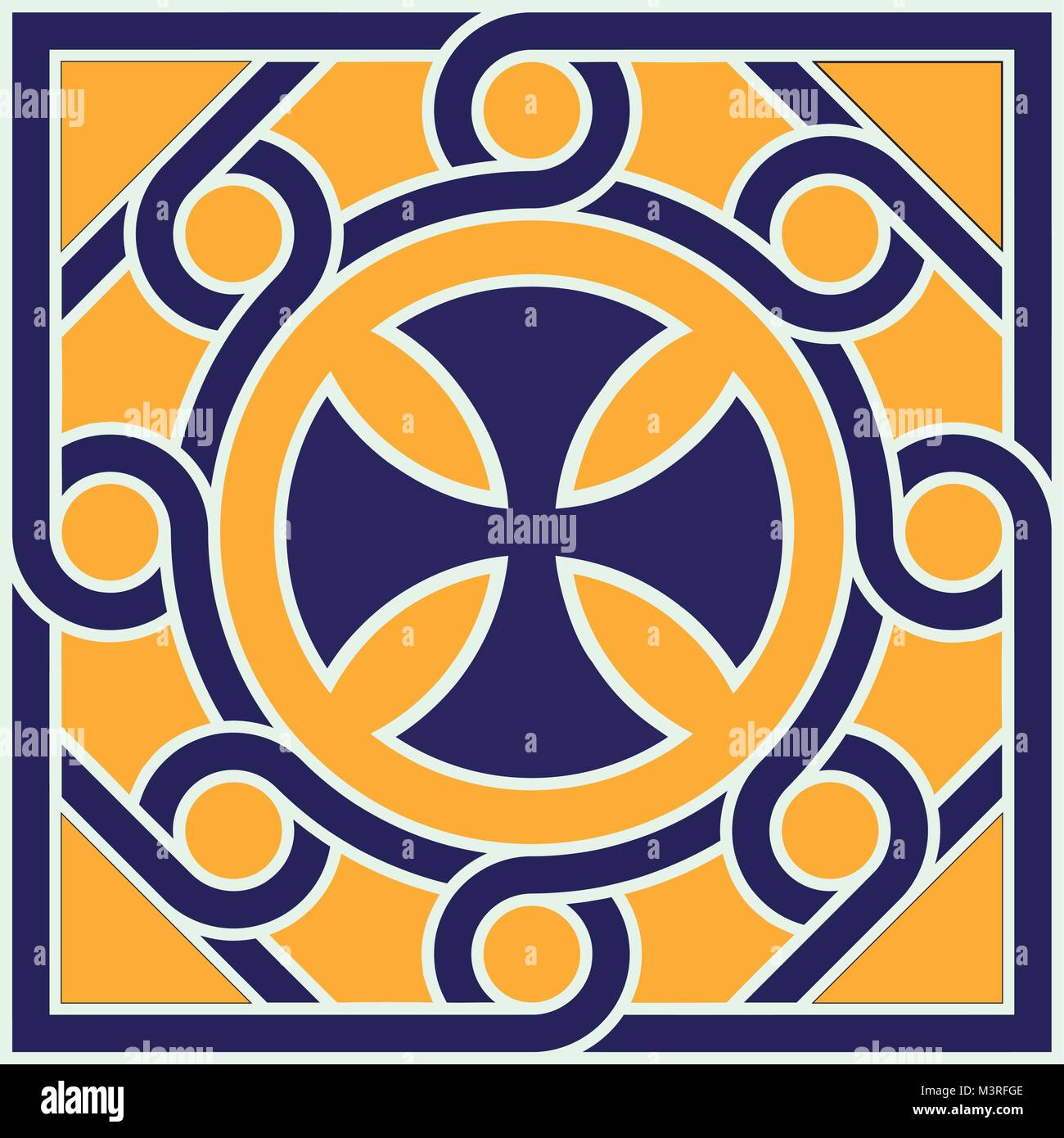 Christian church in egypt Stock Vector Images - Alamy