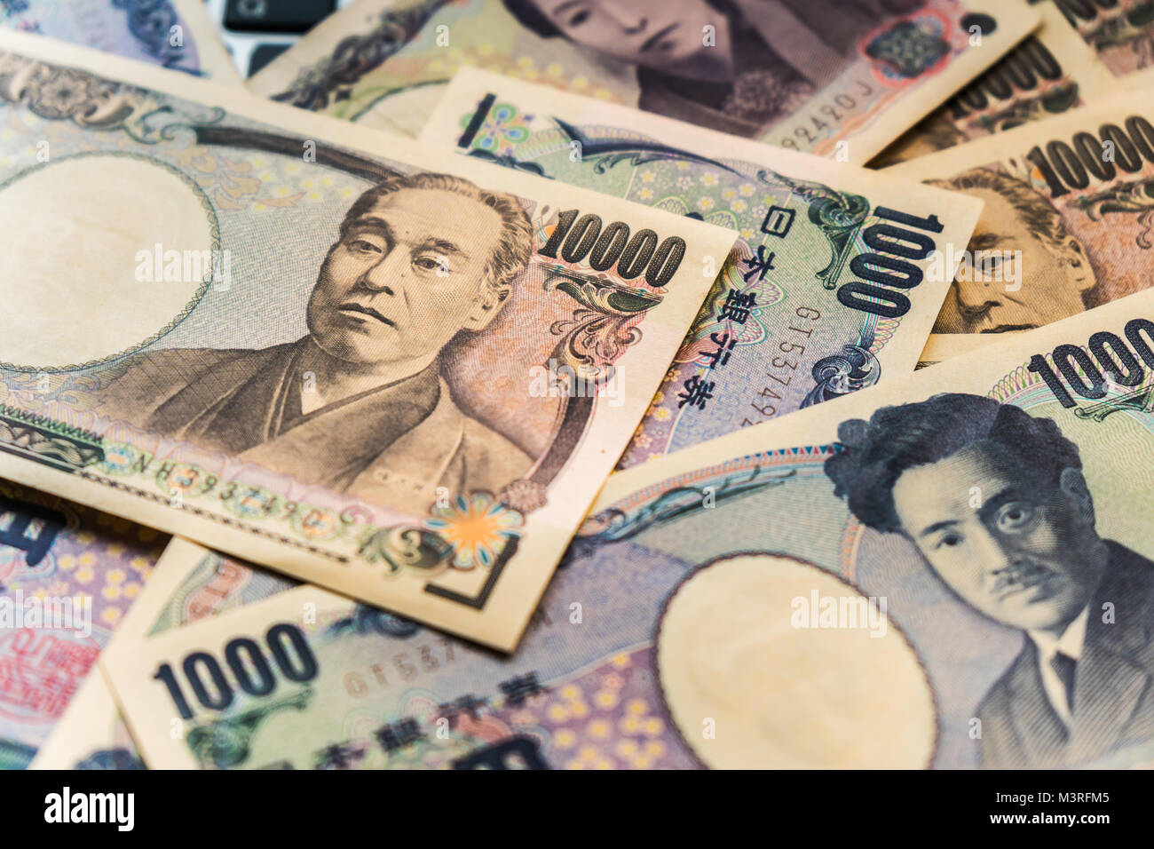 Japanese banknotes hi-res stock photography and images - Alamy