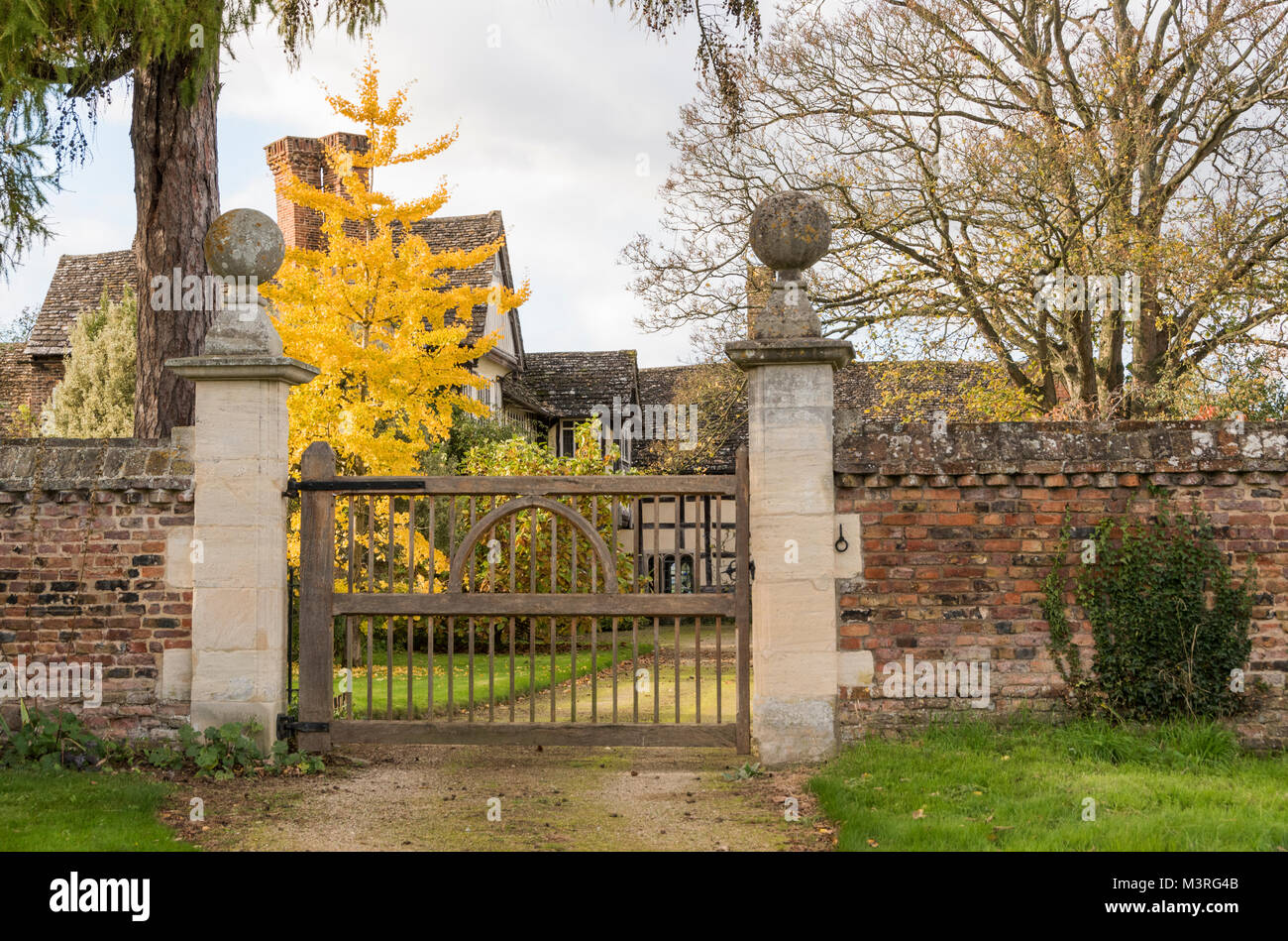 The village of Frampton on Severn in Gloucestershire, England Stock ...