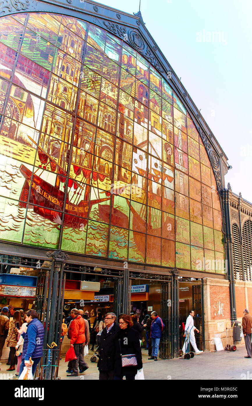 Mercado central de atarazanas malaga hi-res stock photography and ...