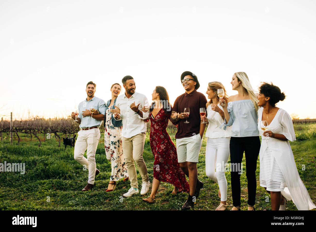 African people walking together hi-res stock photography and images - Alamy