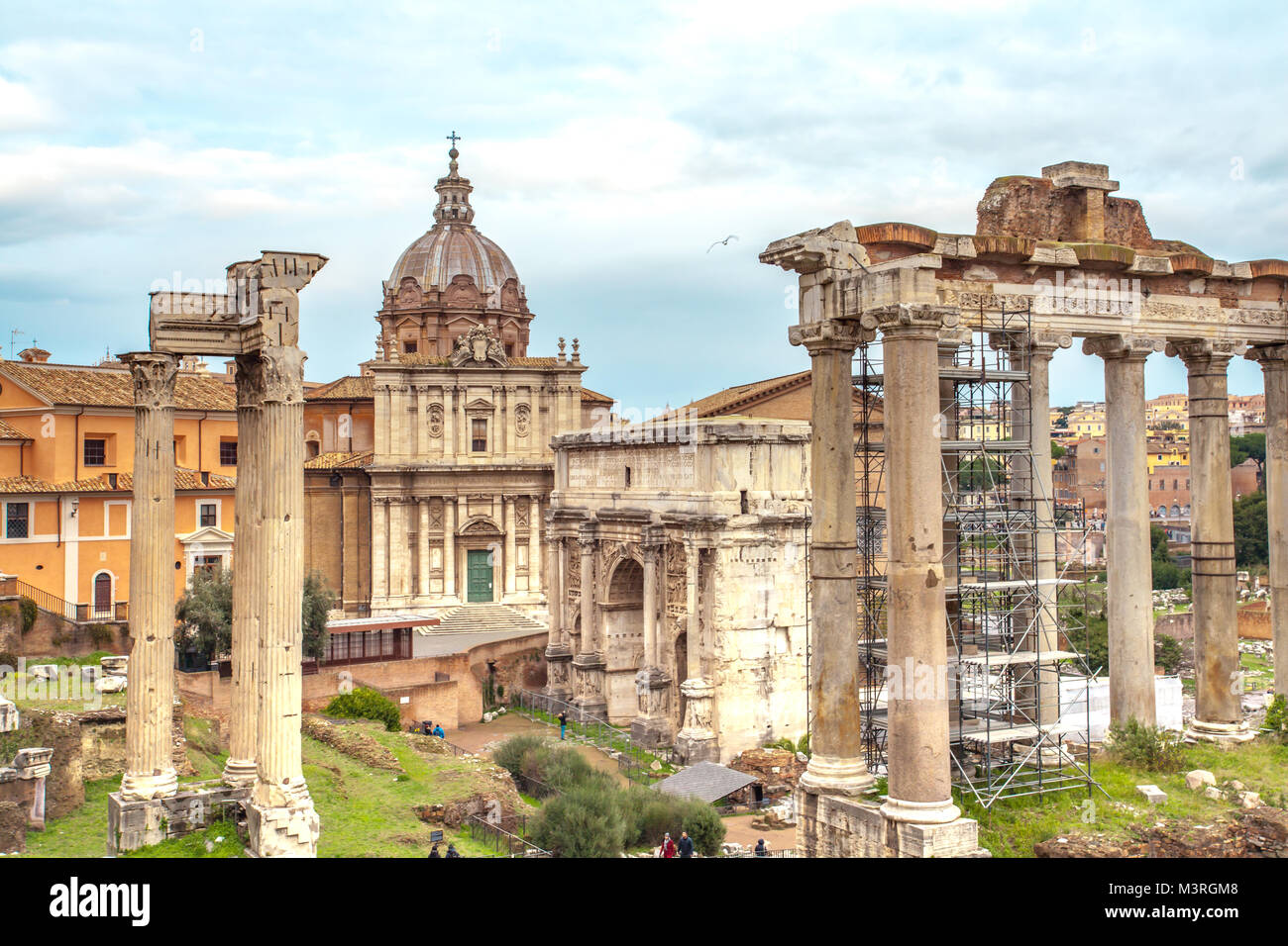 the Roman Forum ruins archaeological museum Education Architecture Art ...