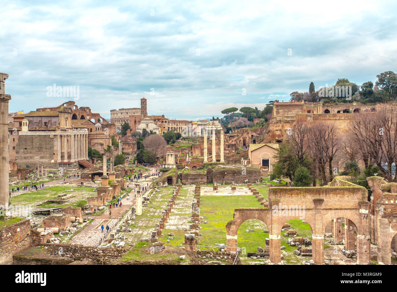 the Roman Forum ruins archaeological museum Education Architecture Art ...