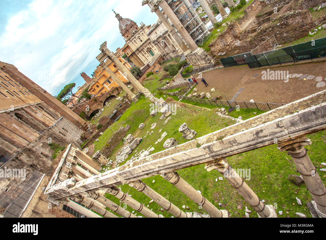 the Roman Forum ruins archaeological museum Education Architecture Art ...