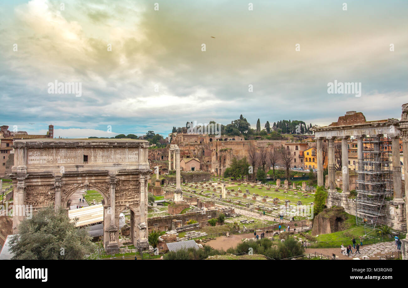 the Roman Forum ruins archaeological museum Education Architecture Art ...