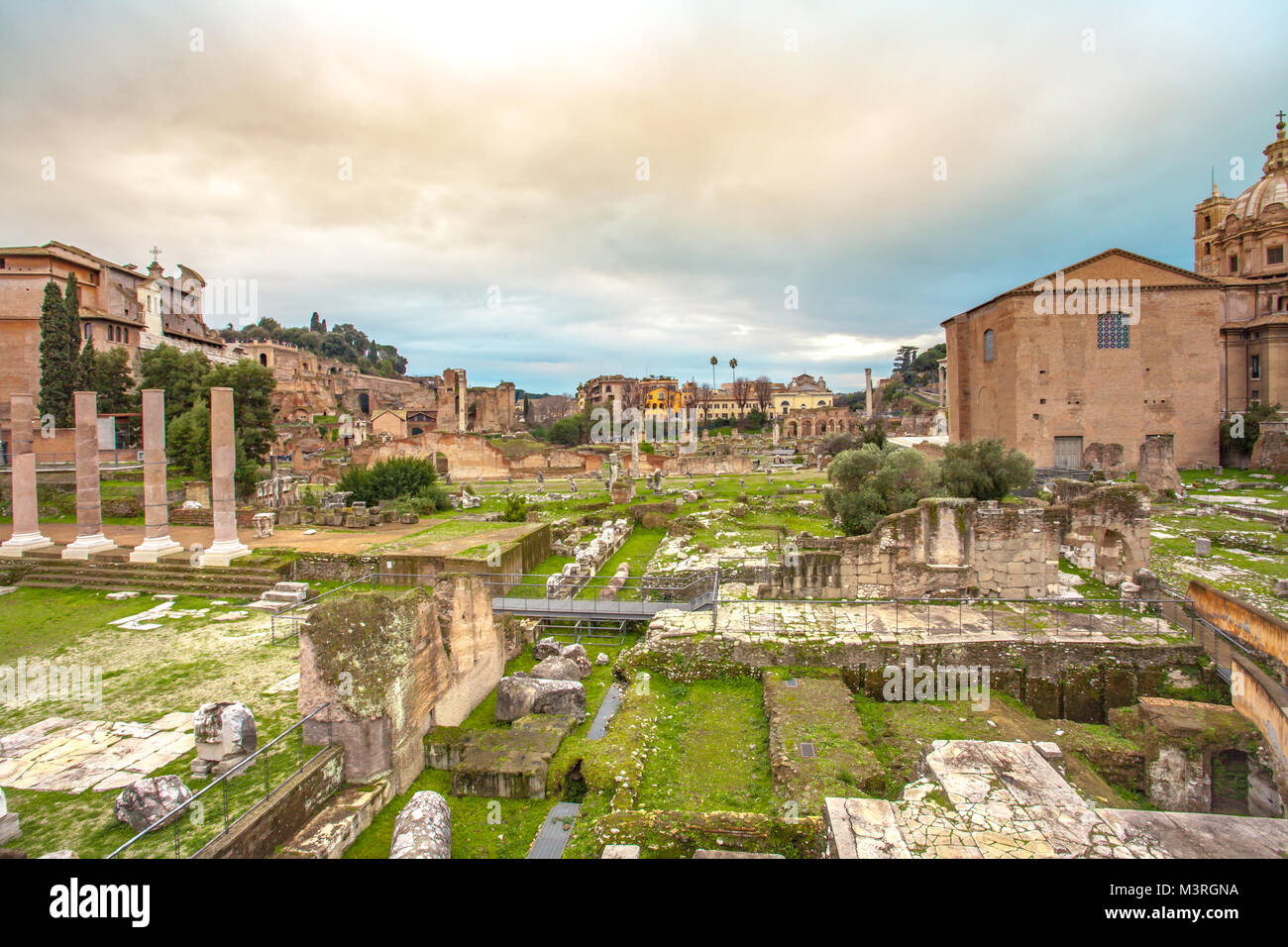 the Roman Forum ruins archaeological museum Education Architecture Art ...