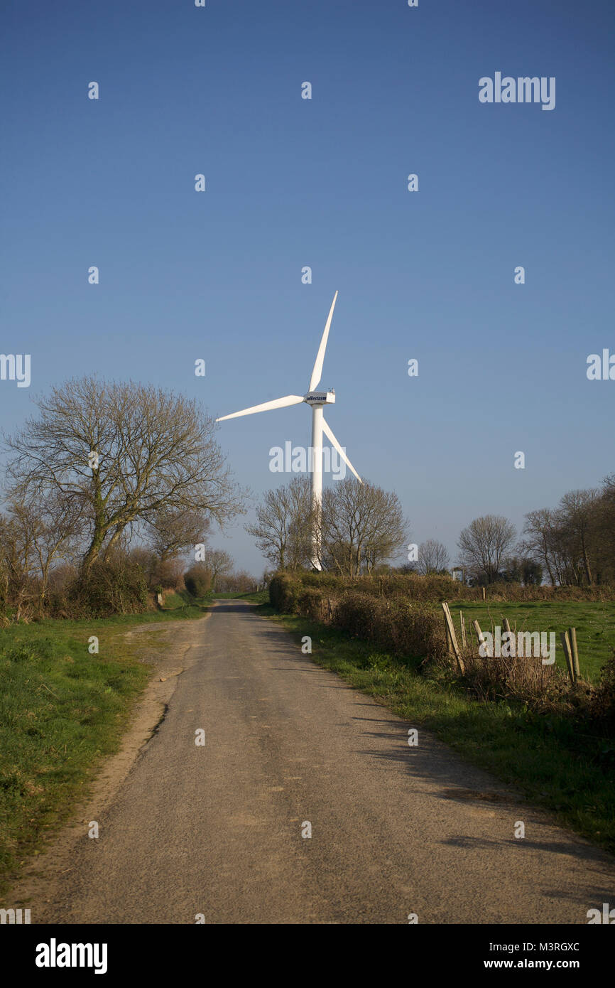 Power poles and windmill hi-res stock photography and images - Alamy
