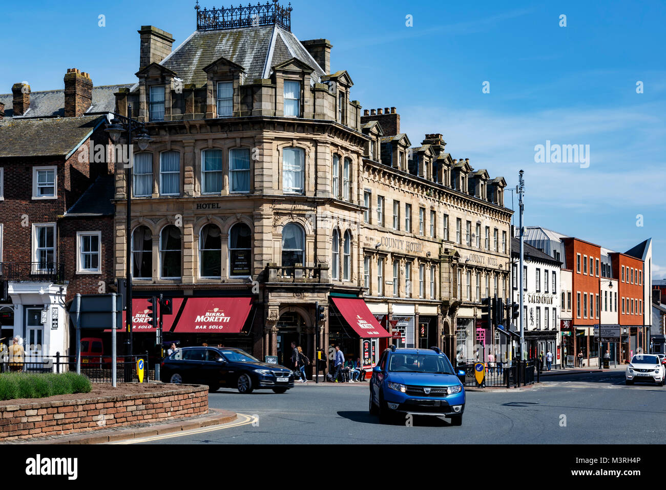 Carlisle cumbria street hi-res stock photography and images - Alamy