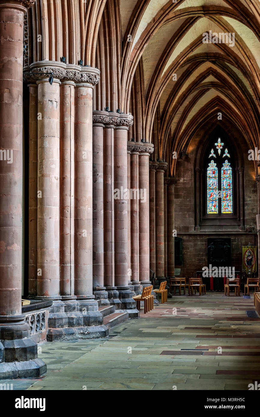 South Aisle, Carlisle Cathedral (The Cathedral Church of The Holy ...