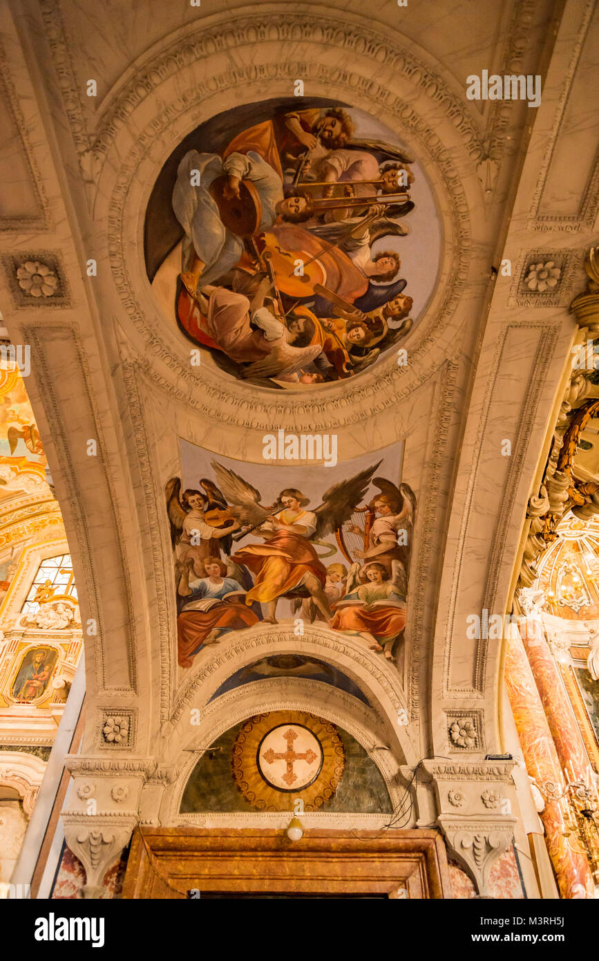 Neapolitan baroque architecture hi-res stock photography and images - Alamy