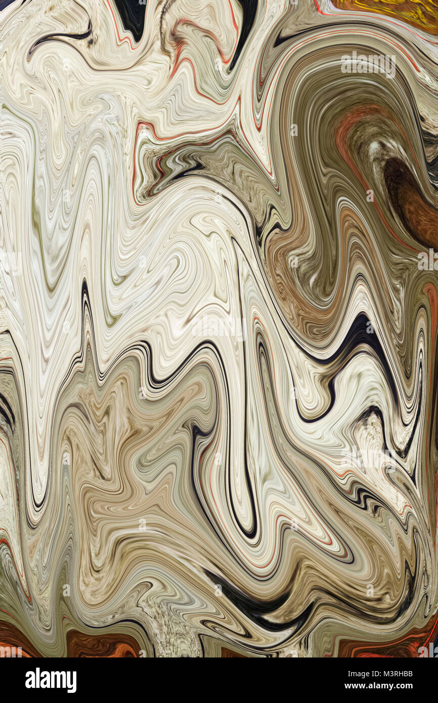 Juicy color mix painting with marbling. Marble texture. Paint splash ...