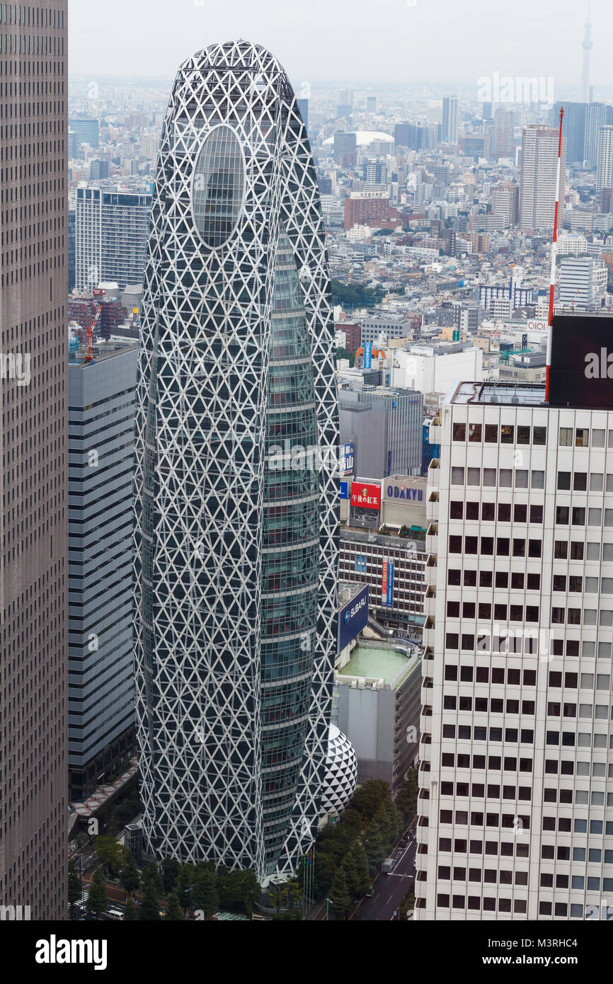 Cocoon Tower and other skyscrapers in Shinjuku district in Tokyo, a ...