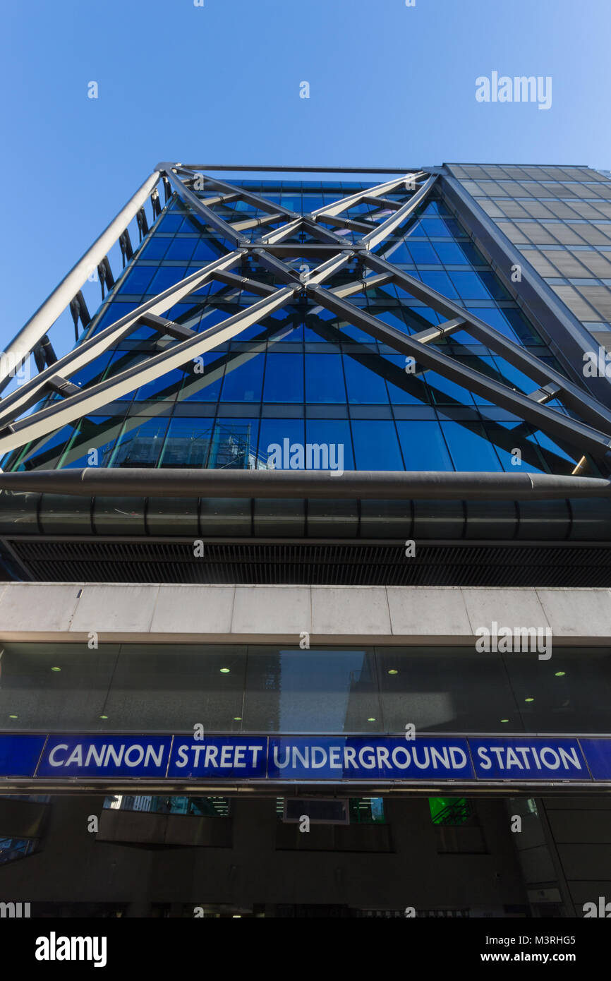 Exterior Cannon Street Station, London, UK Stock Photo - Alamy