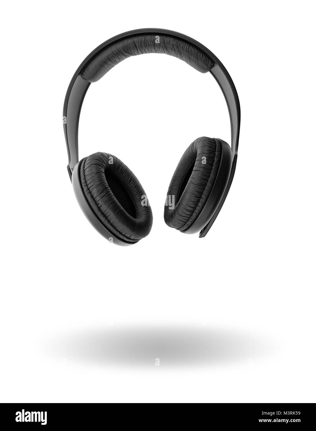 Headphones on a white background Stock Photo - Alamy