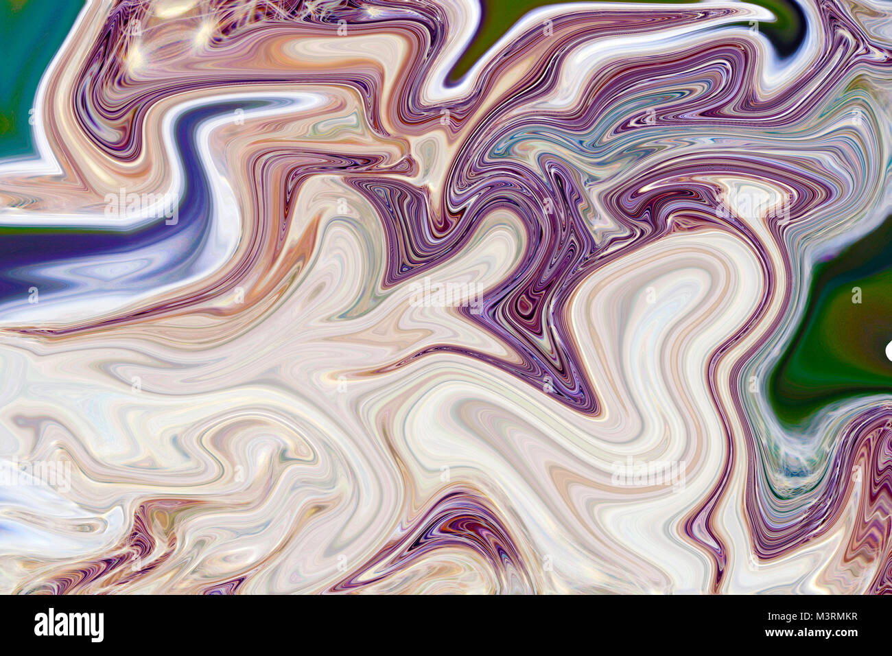 Juicy color mix painting with marbling. Marble texture. Paint splash ...
