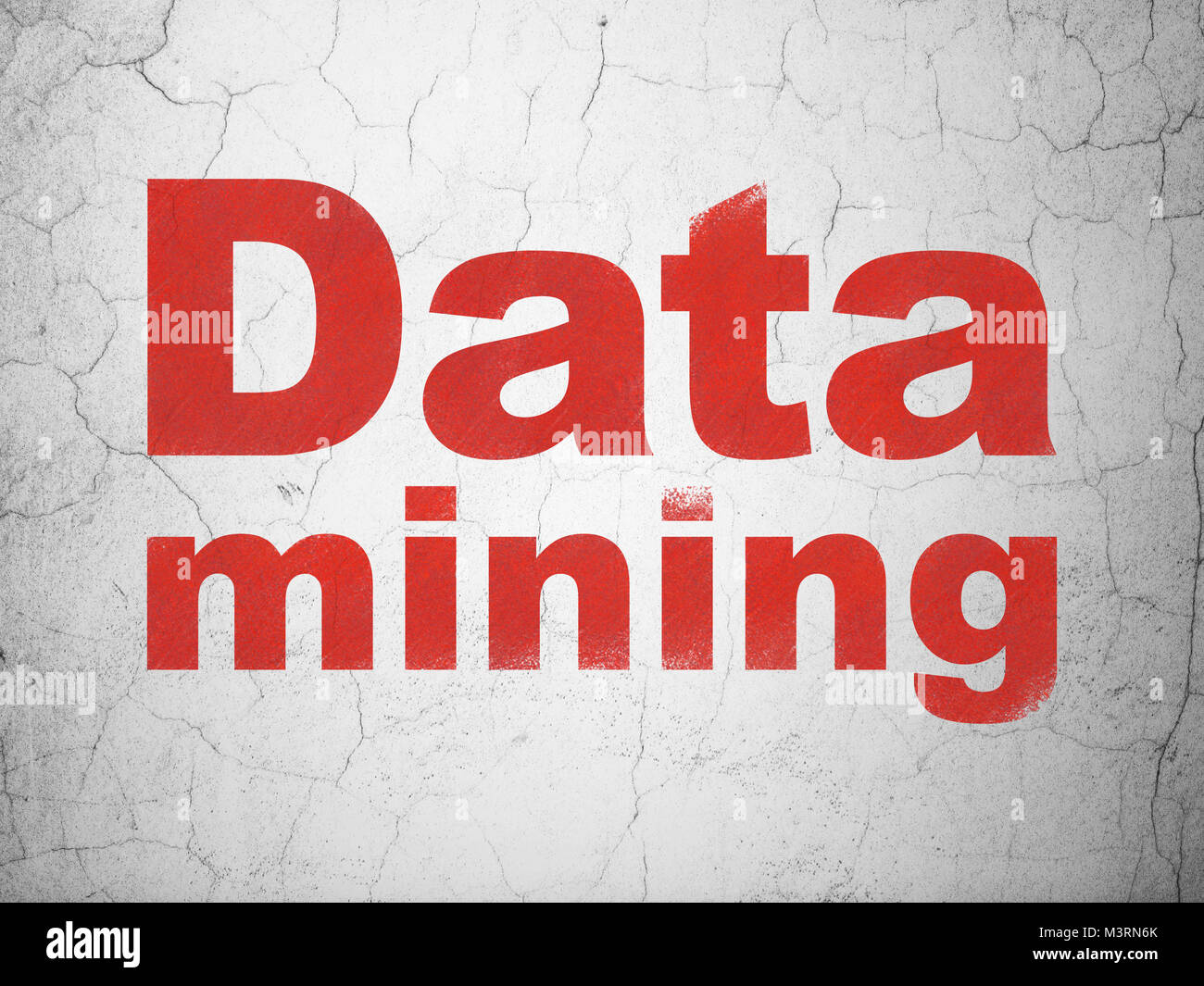 Information concept: Data Mining on wall background Stock Photo - Alamy