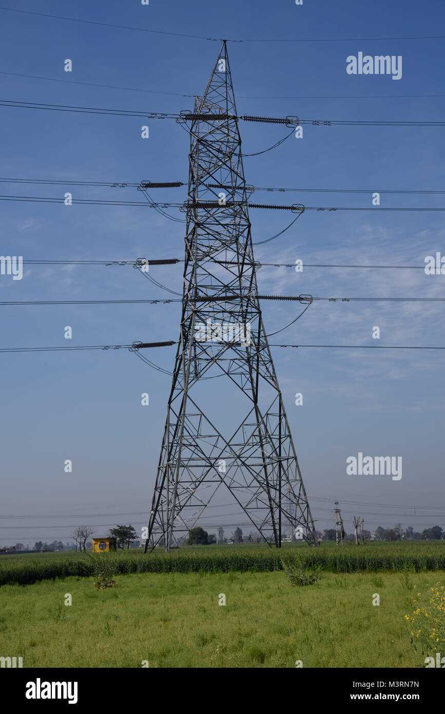 Indian electric transmission hi-res stock photography and images - Alamy