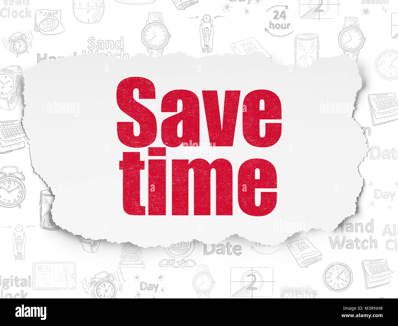 Save date text torn hi-res stock photography and images - Alamy