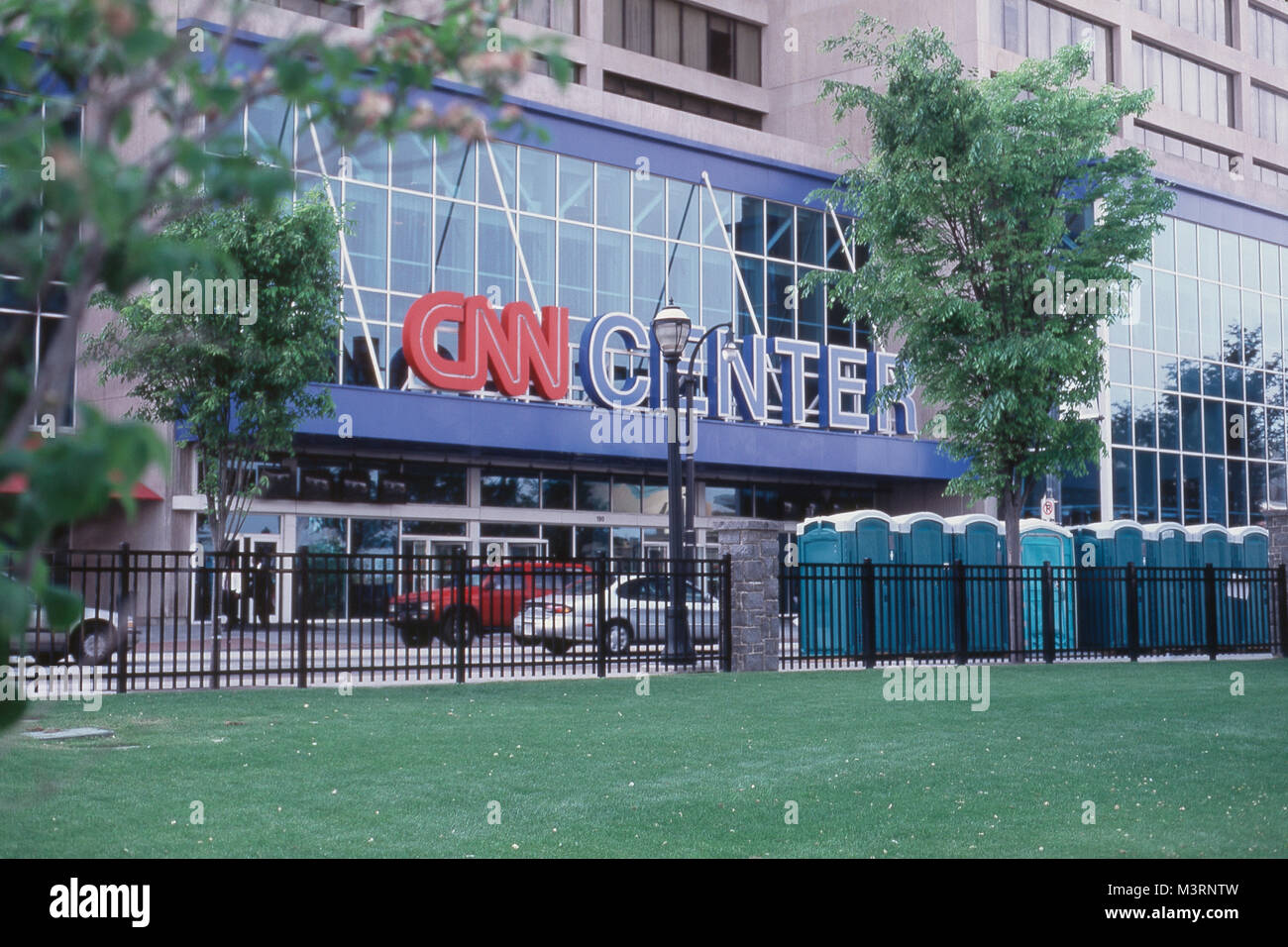 Entrance of CNN Centre, Atlanta, Georgia, USA Stock Photo - Alamy