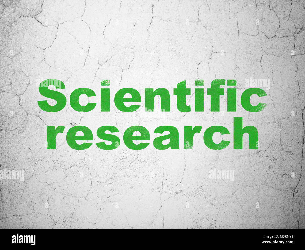 Science concept: Scientific Research on wall background Stock Photo - Alamy