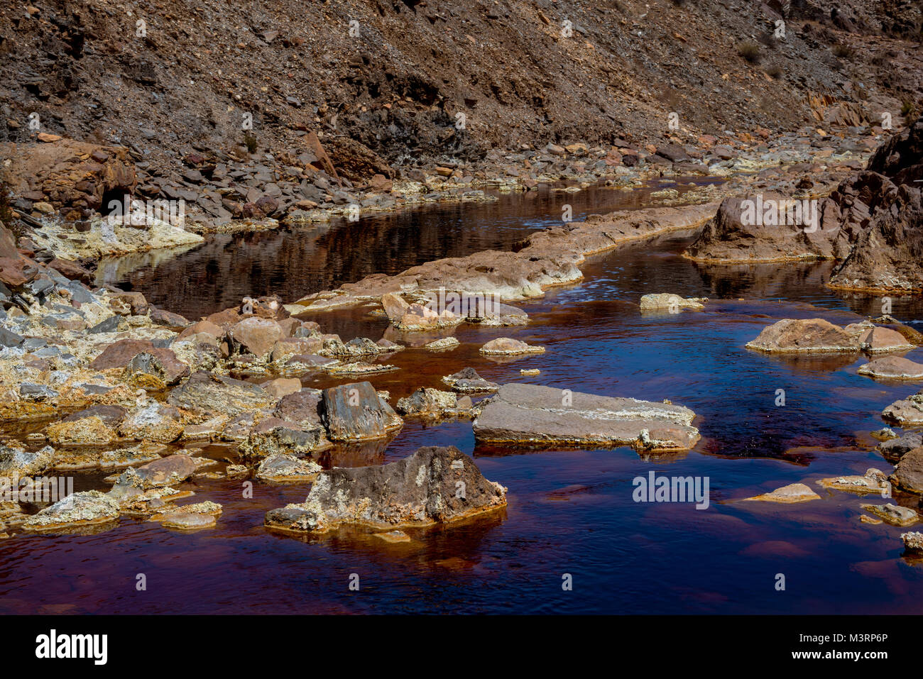 Fantastic colours of Rio Tinto. The river is famous for its deep red ...