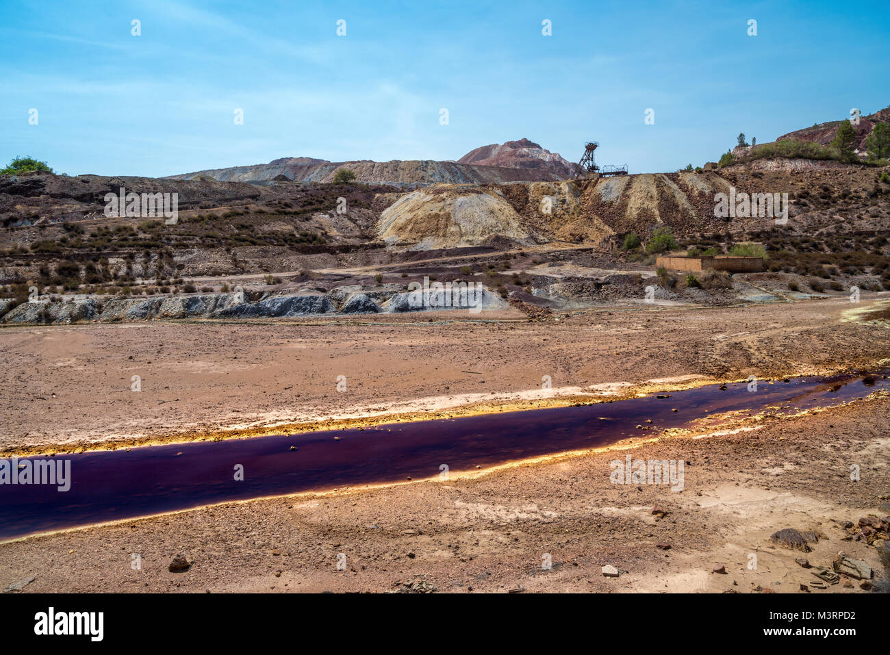 Fantastic colours of Rio Tinto. The river is famous for its deep red ...