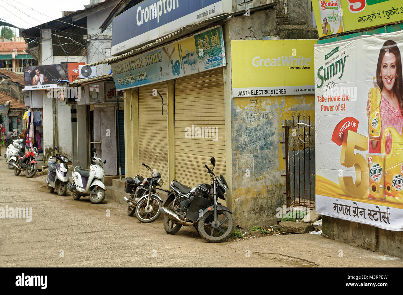 bazaar peth alibag, raigad, Maharashtra, India, Asia Stock Photo - Alamy