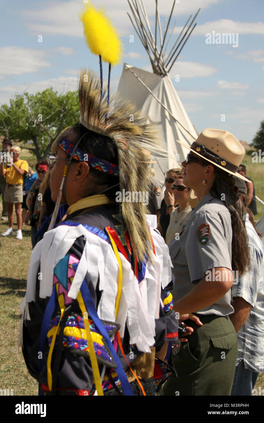 Badlands Native American Heritage Celebration Stock Photo - Alamy