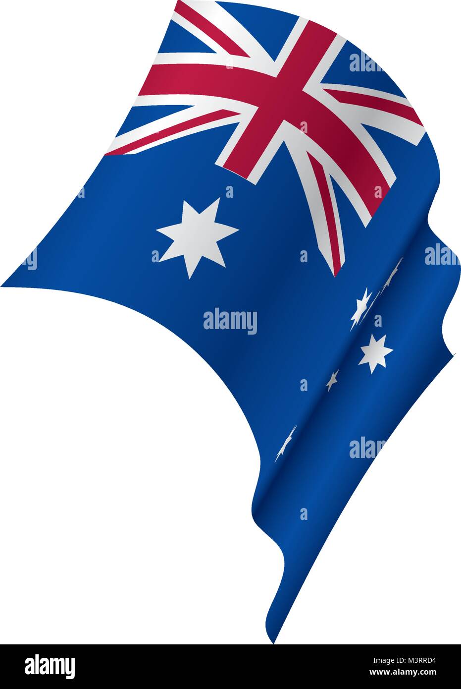 Australia flag, vector illustration Stock Vector Image & Art - Alamy